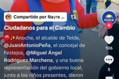 EL PARTIDO DEL ALCALDE DE TELDE (CIUCA) PUBLICA UN VÍDEO DEL ENCENDIDO ...